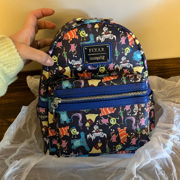 Loungefly | Bags | Loungefly Exclusive Disney Pixar Monsters Inc ...